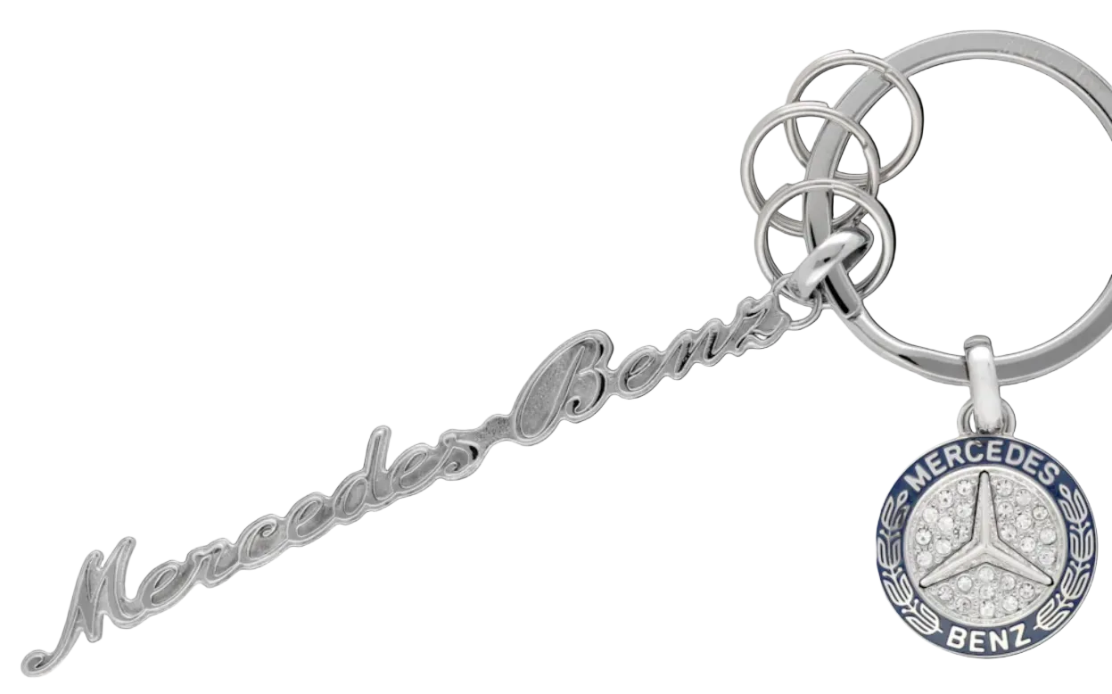Mercedes-Benz Classic Lettering Keyring – Stratstone Shop
