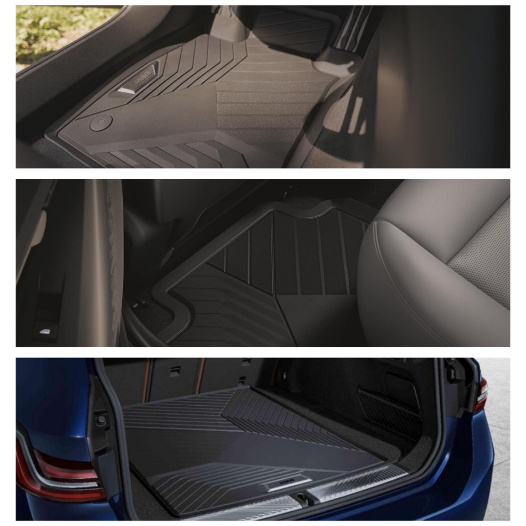 BMW All-Weather Mat Pack Set 2 5 Series G60 Saloon (Front & Rear Inclu ...